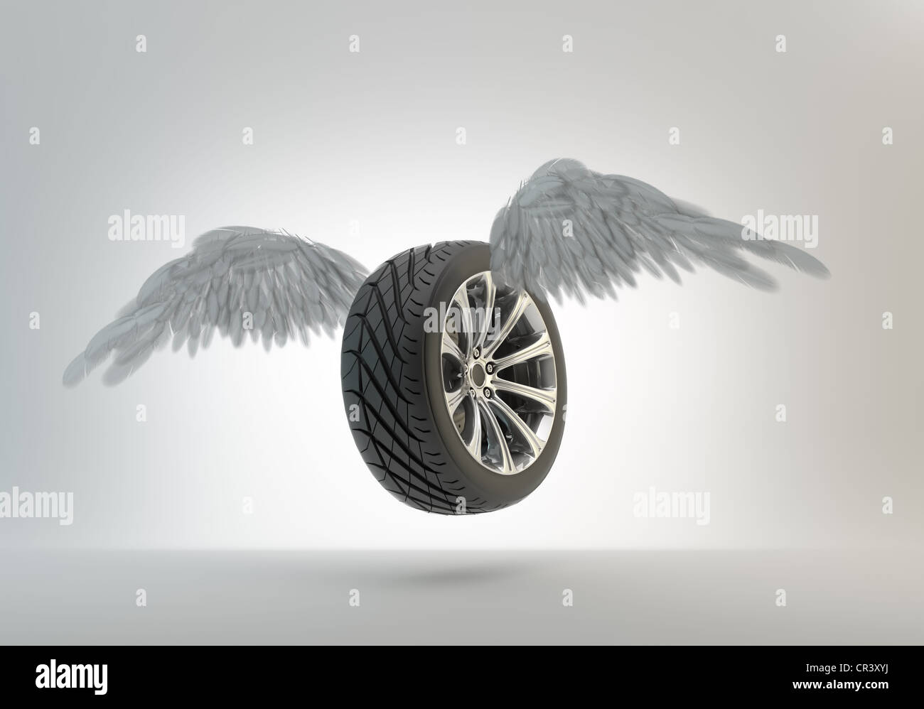 Winged wheel hi-res stock photography and images - Alamy