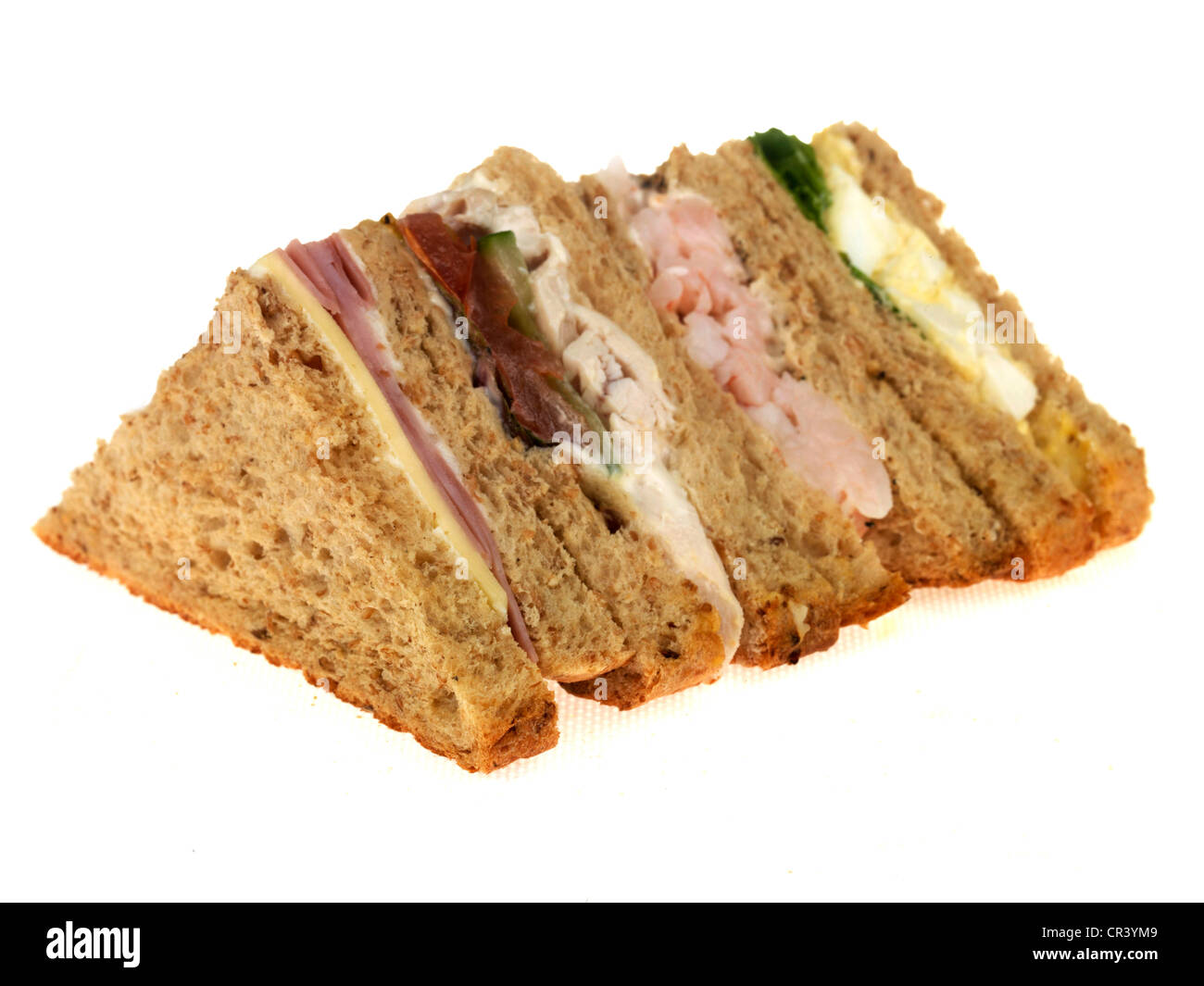 Selection of Sandwiches Stock Photo - Alamy