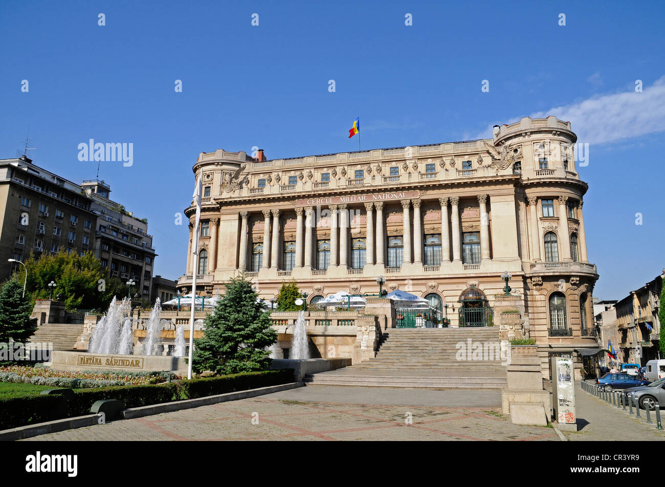 Cercul Militar National, officers' mess, military building, restaurant ...