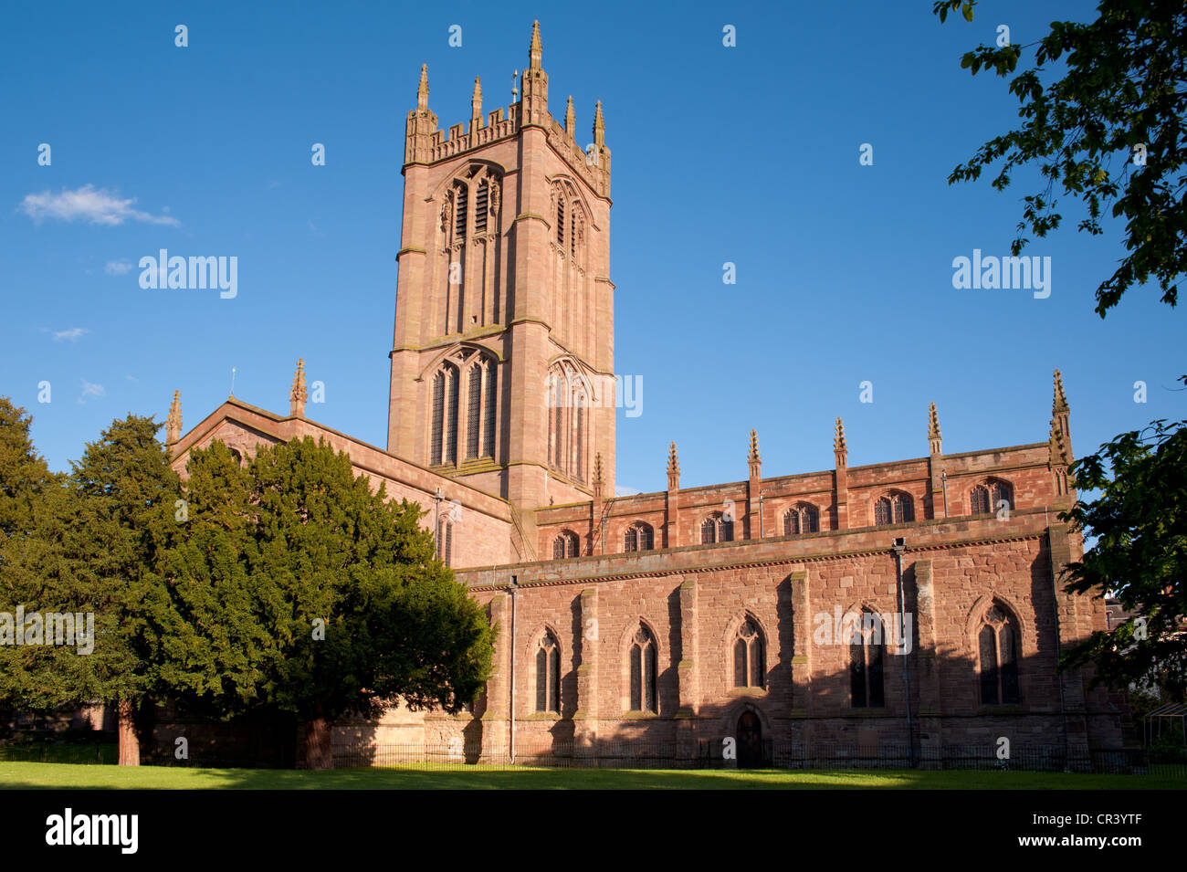 St Lawrence's Church, Ludlow, Shropshire Stock Photo - Alamy