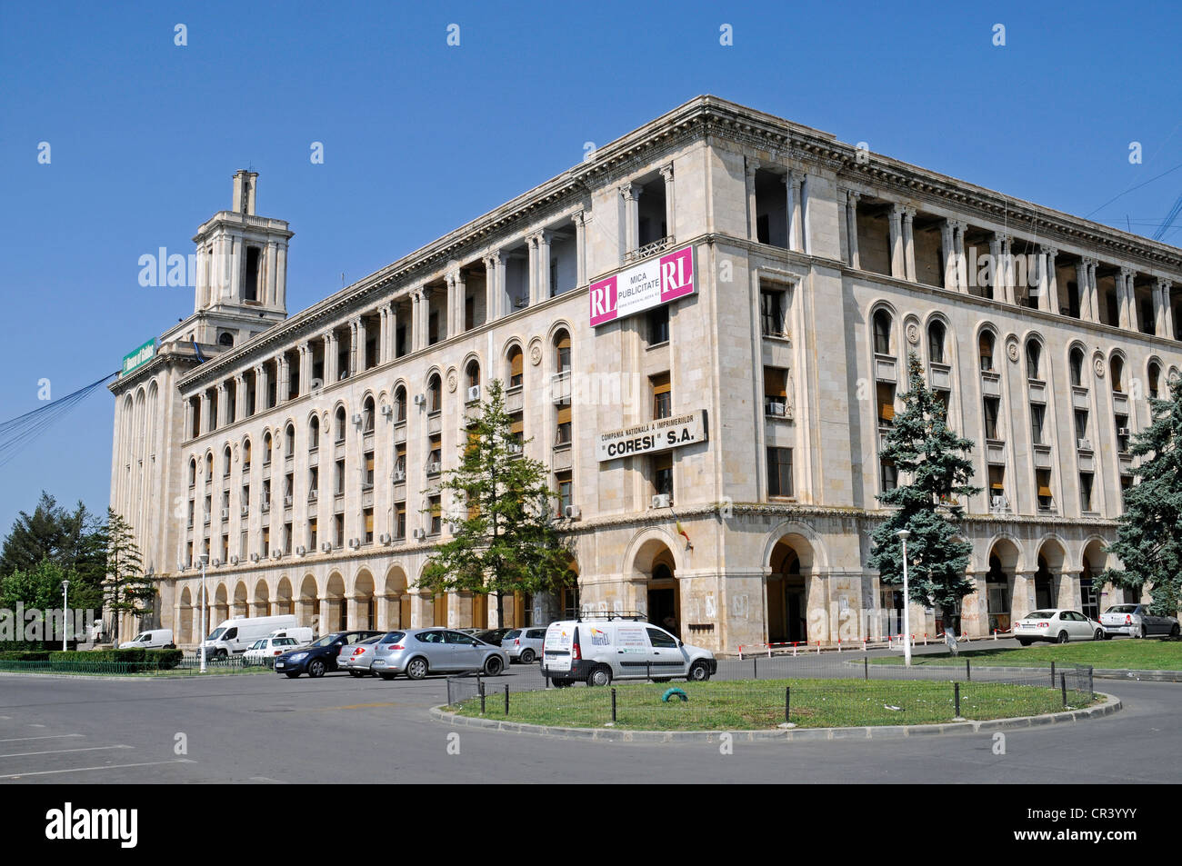 Office building, administration building, Piata Presei Libere square ...