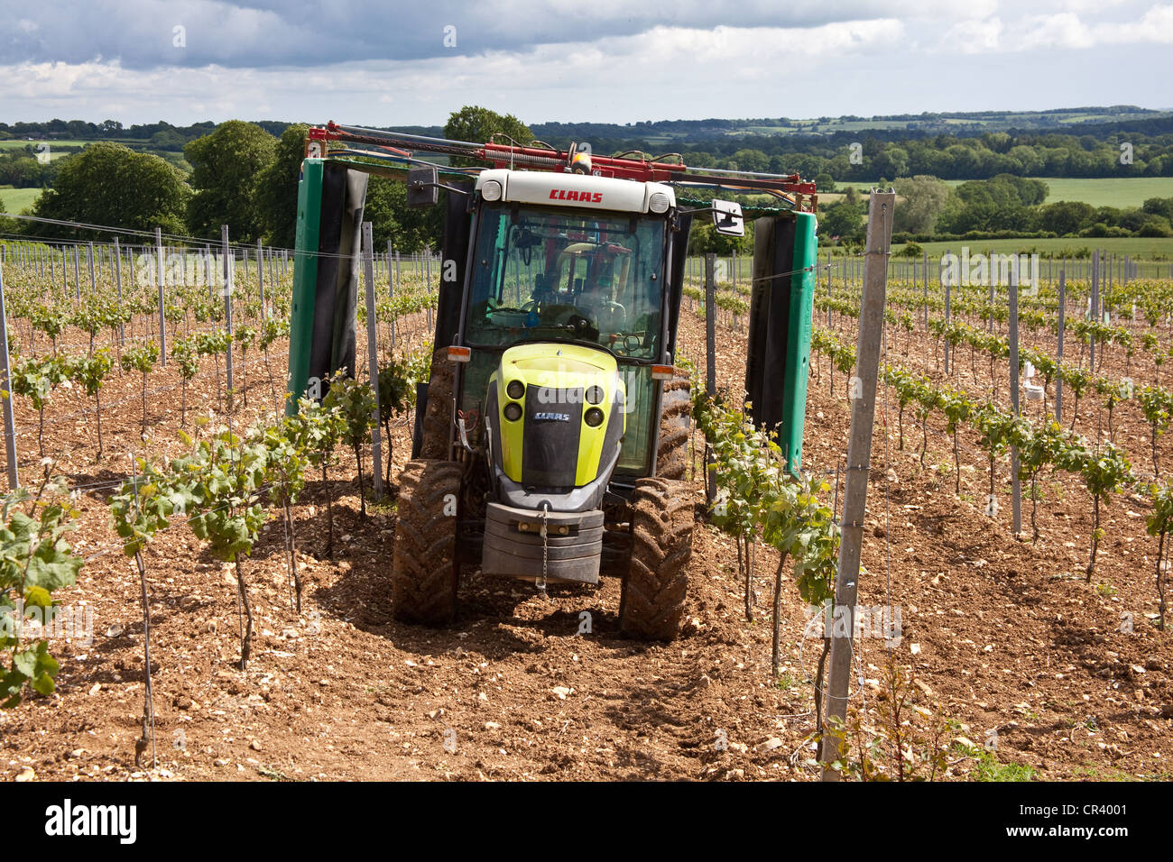 Vineyard tractor hi-res stock photography and images - Alamy