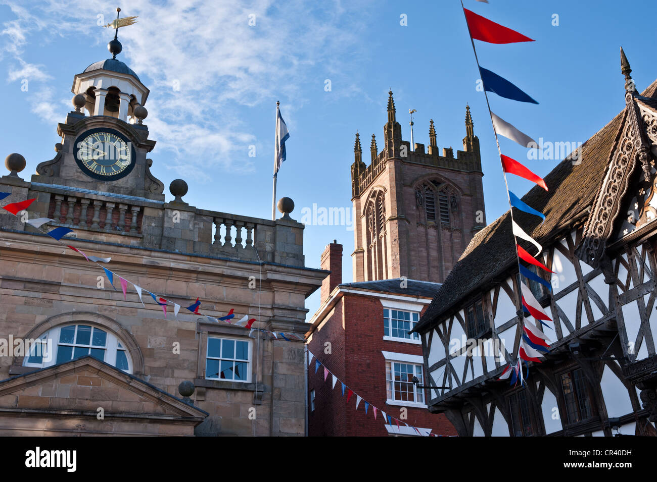 The Buttercross, Ludlow, Shropshire Stock Photo - Alamy