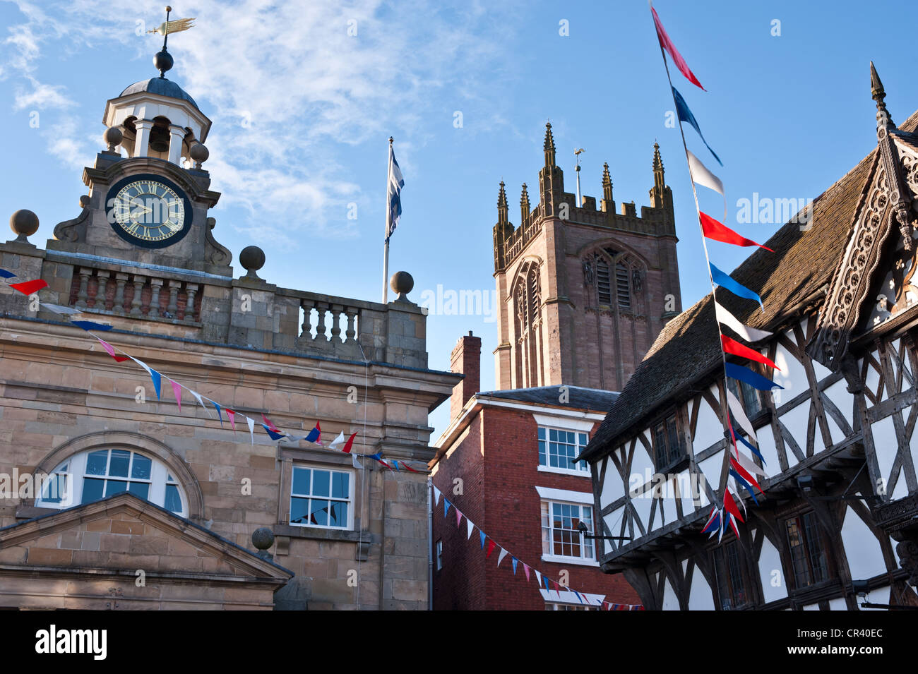 The Buttercross, Ludlow, Shropshire Stock Photo - Alamy