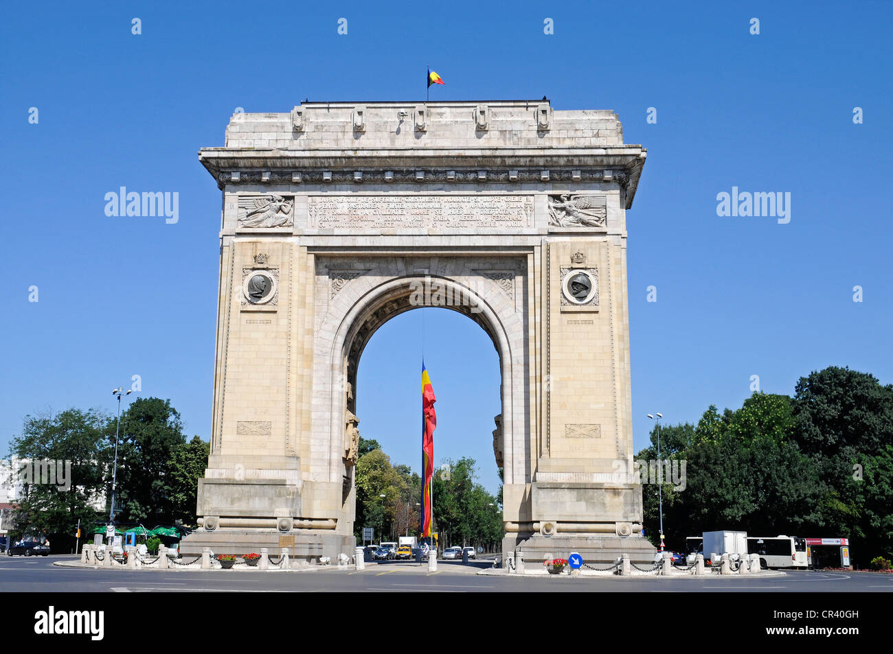 Triumphal Arch, Bucharest, Romania, Eastern Europe, Europe ...