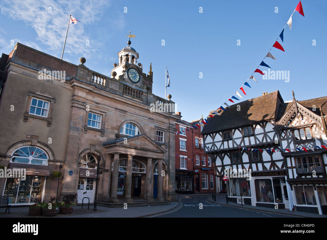 The Buttercross, Ludlow, Shropshire Stock Photo - Alamy