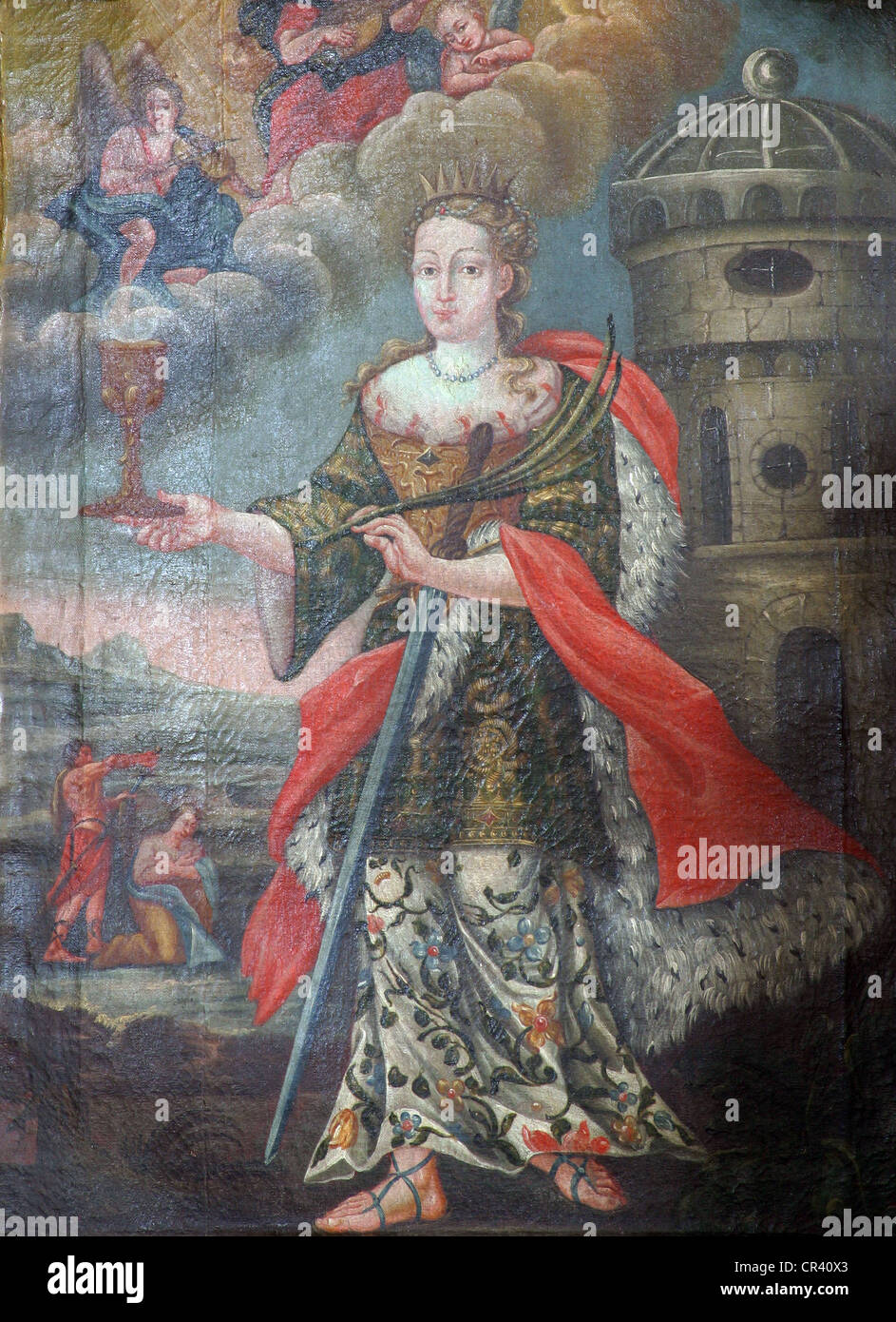 Heaven saint barbara hi-res stock photography and images - Alamy