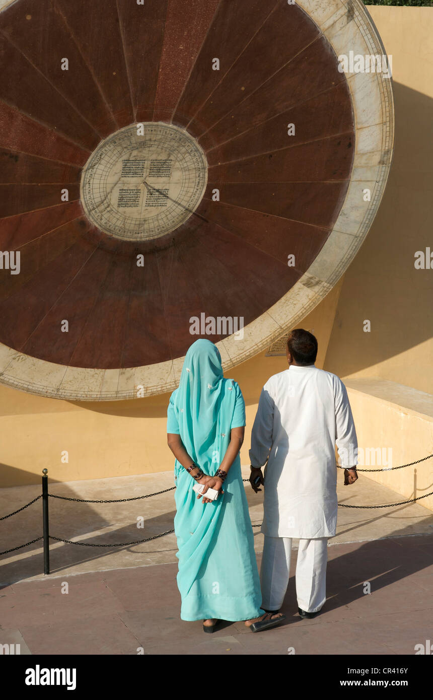 India, Rajasthan State, Jaipur, Yantra Mandir or Jantar Mantar ...