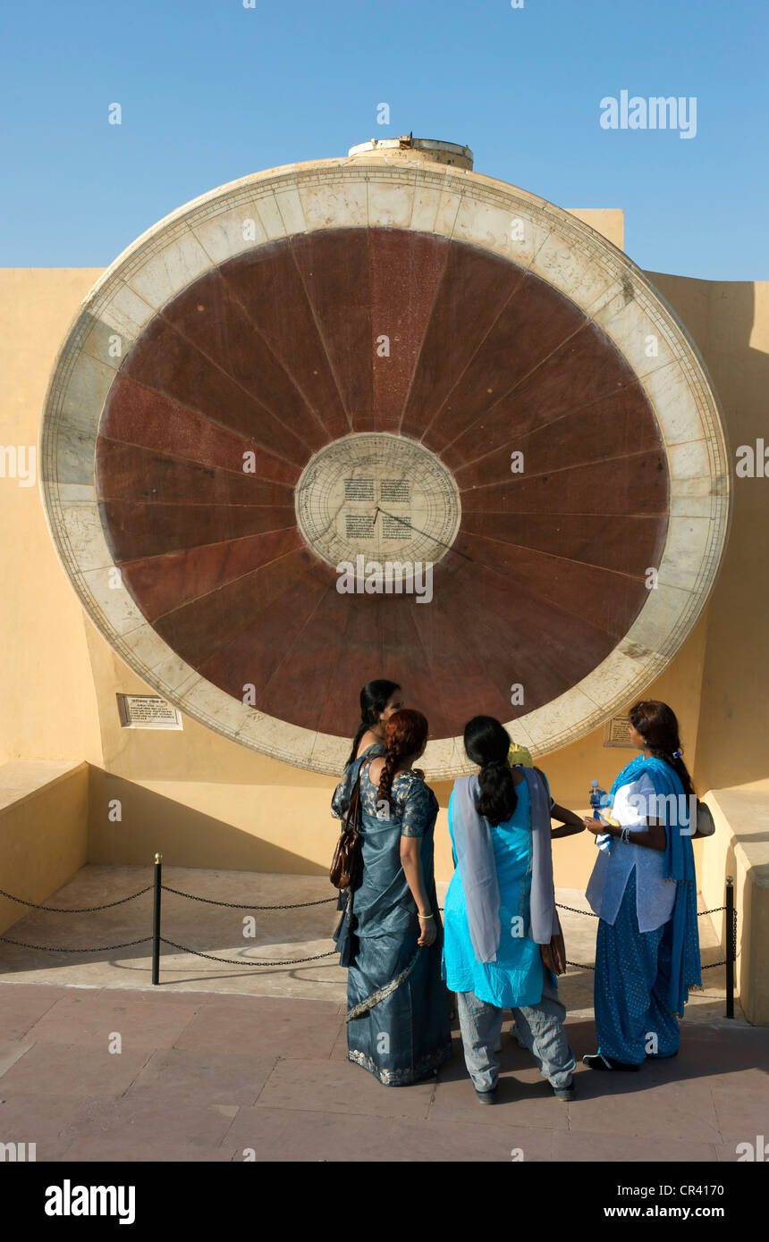 India, Rajasthan State, Jaipur, Yantra Mandir or Jantar Mantar ...