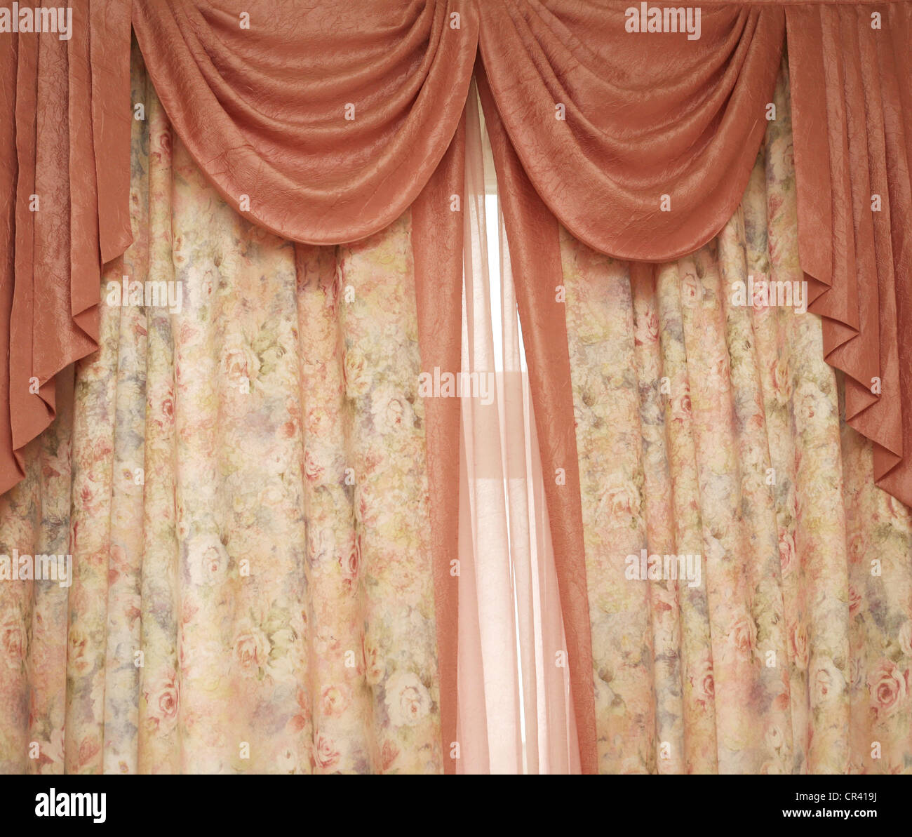 Lambrequin and window hi-res stock photography and images - Alamy