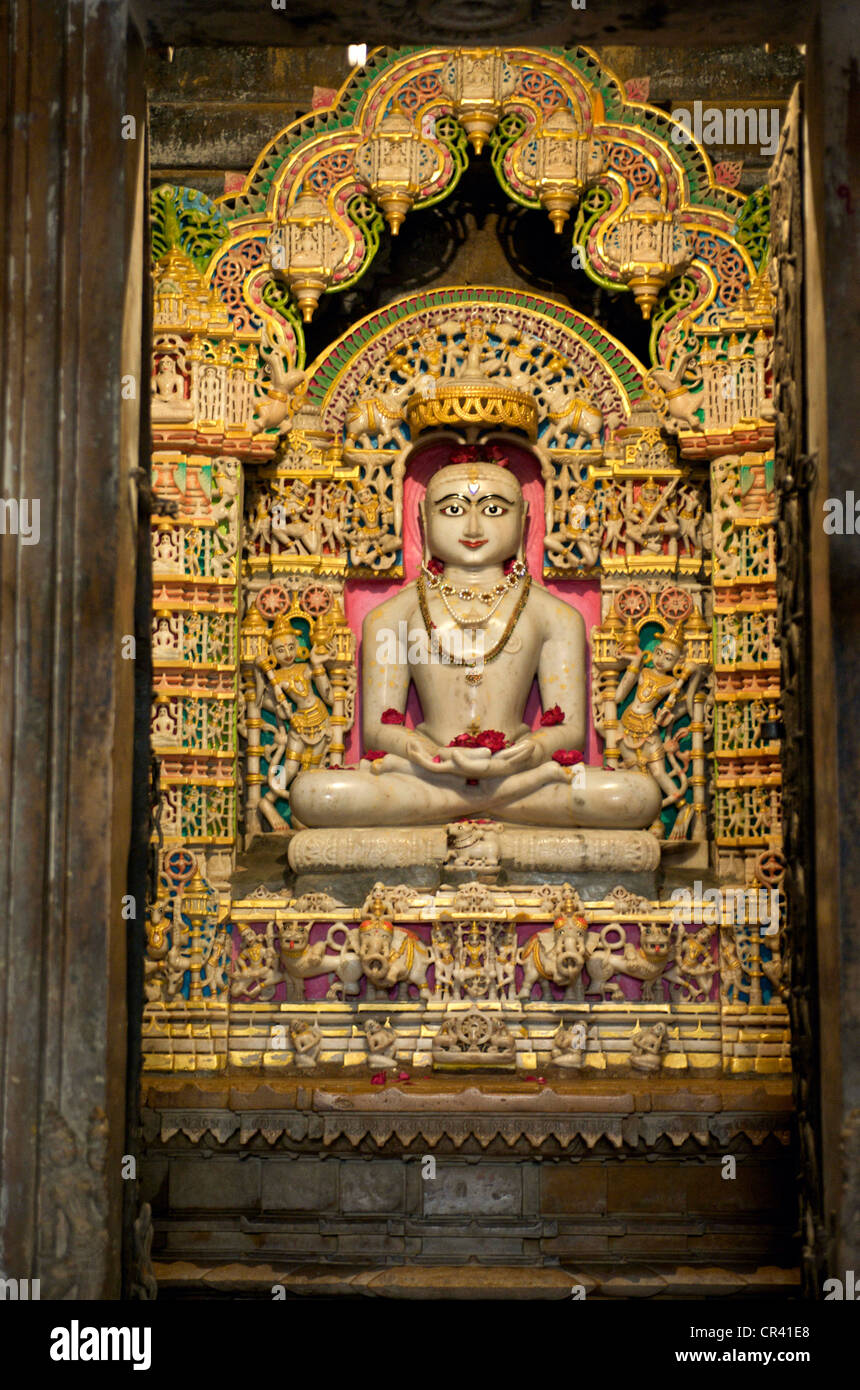 India, Rajasthan State, Jaisalmer, Citadel, Adinath Jain Temple ...