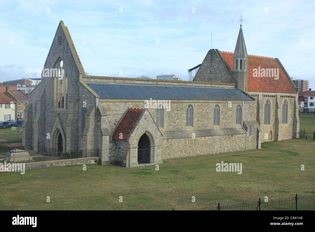 Old Garrison church,portsmouth Stock Photo - Alamy