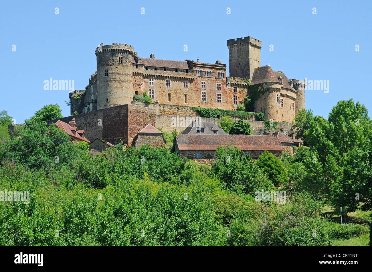 Chateau de Castelnau, Prudhomat, castle, museum, Department Lot, Midi ...