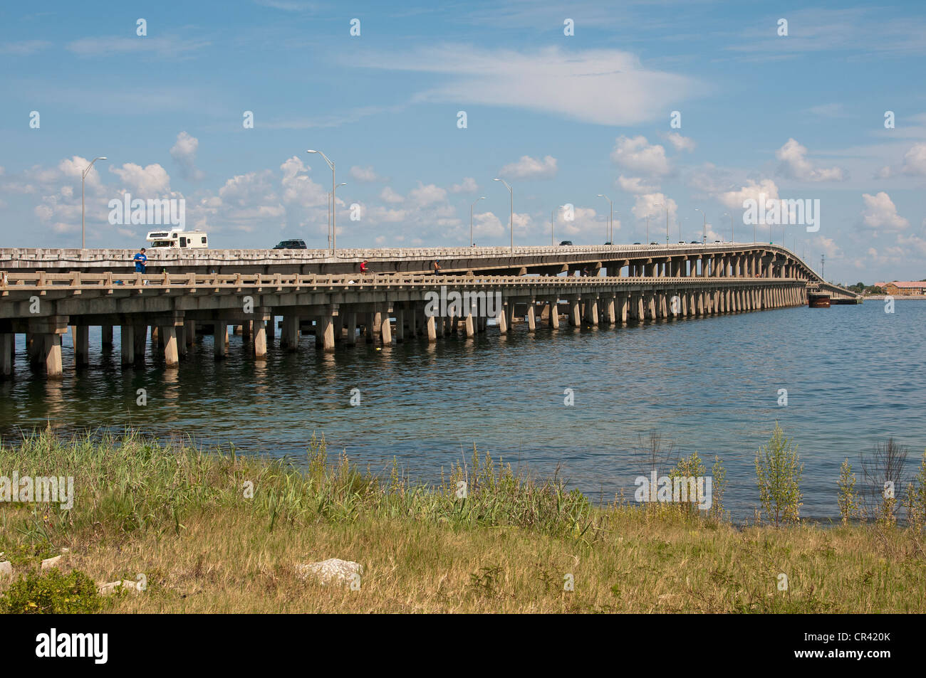 Sikes Bridge Pensacola Beach Blvd Florida USA Stock Photo - Alamy