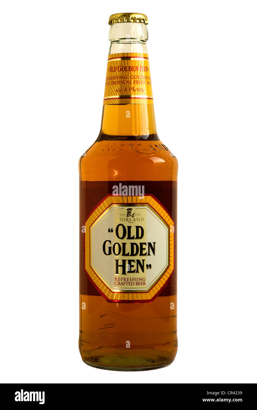 Greene King (Morland) Brewery Old Golden Hen bottled beer - current ...