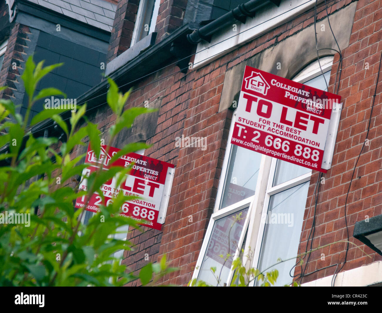 Student Accommodation to let Stock Photo - Alamy