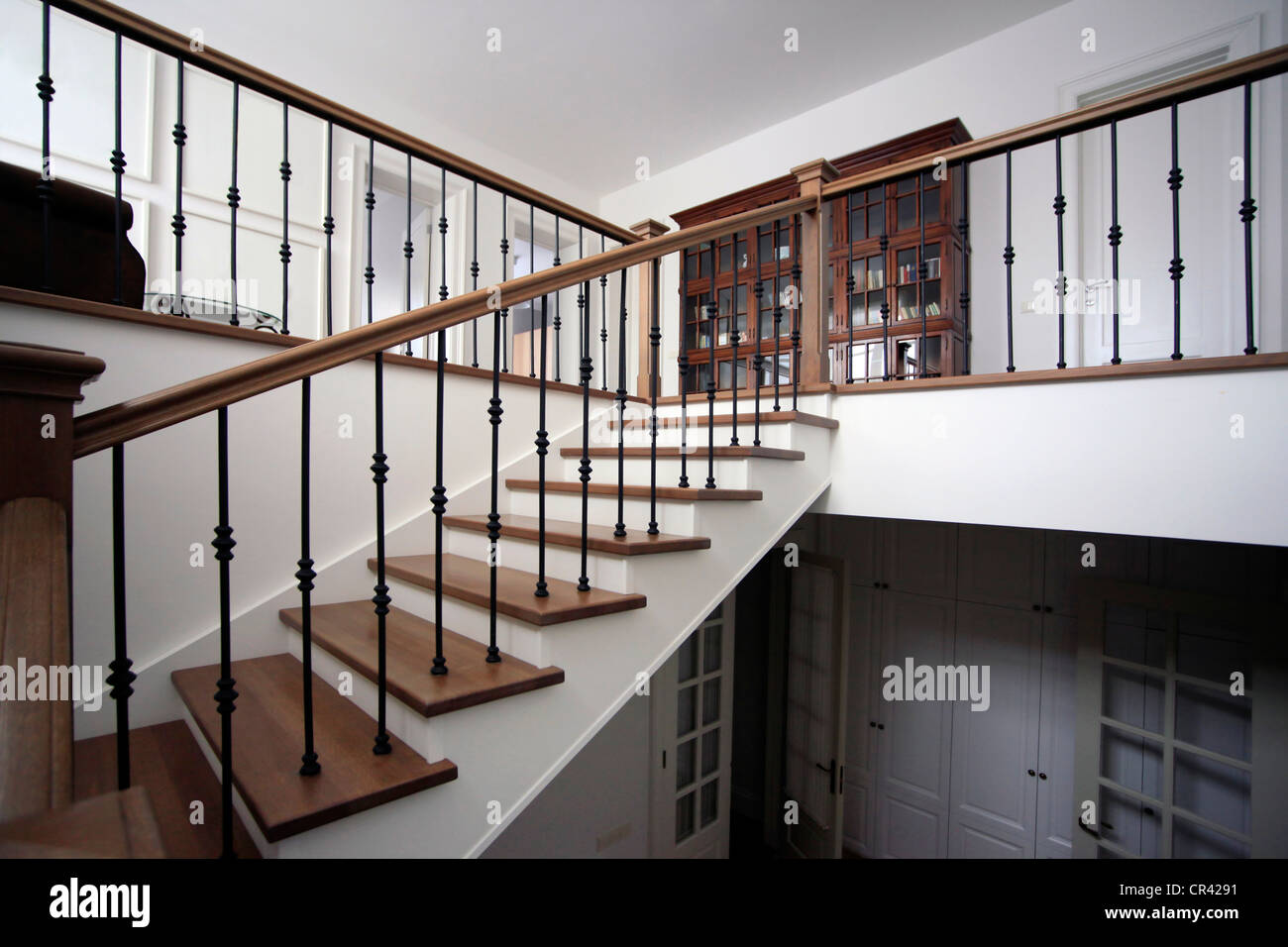 Ladder to the second floor hi-res stock photography and images - Alamy