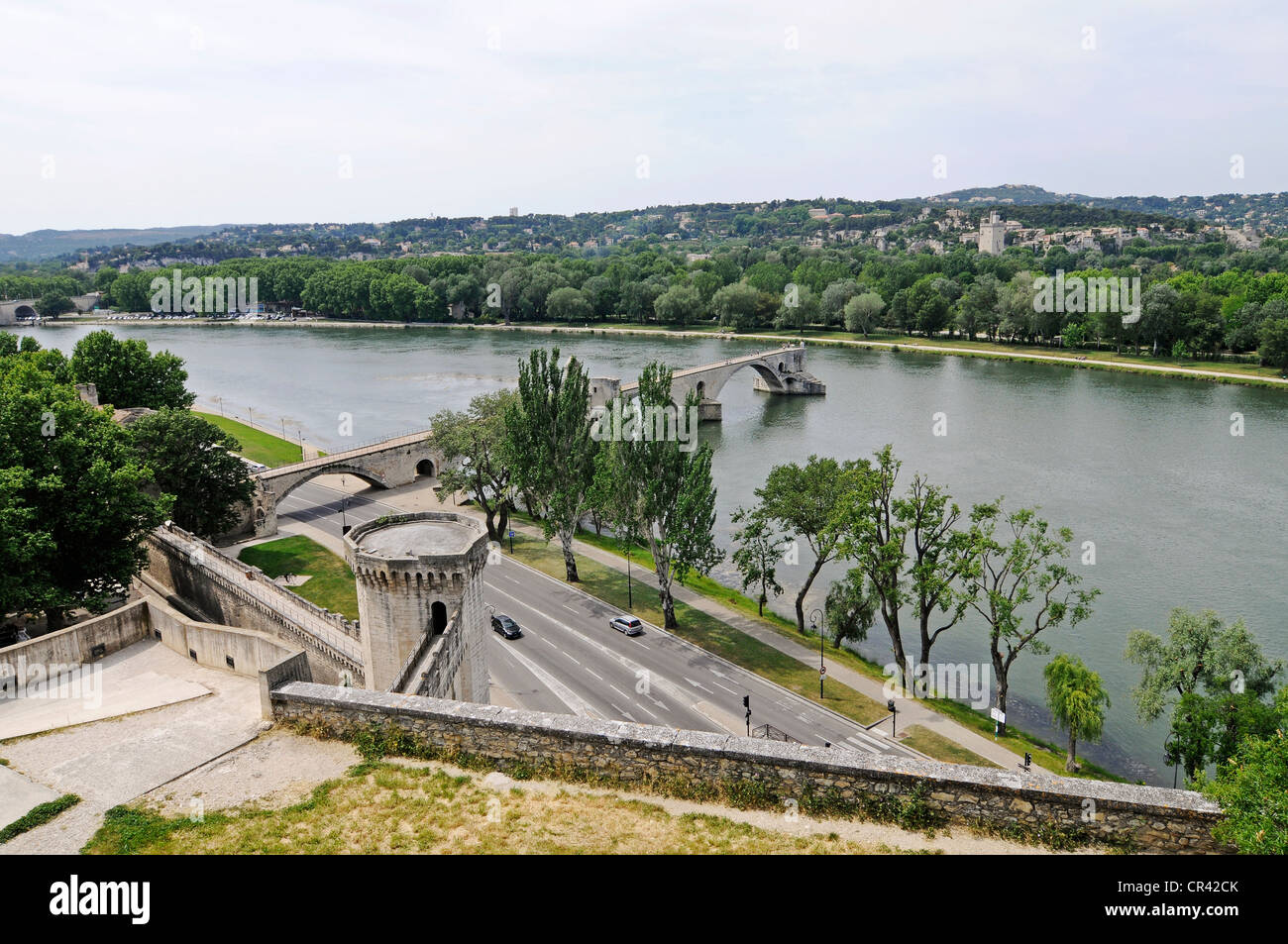 Overlooking rhone river from hi-res stock photography and images - Alamy