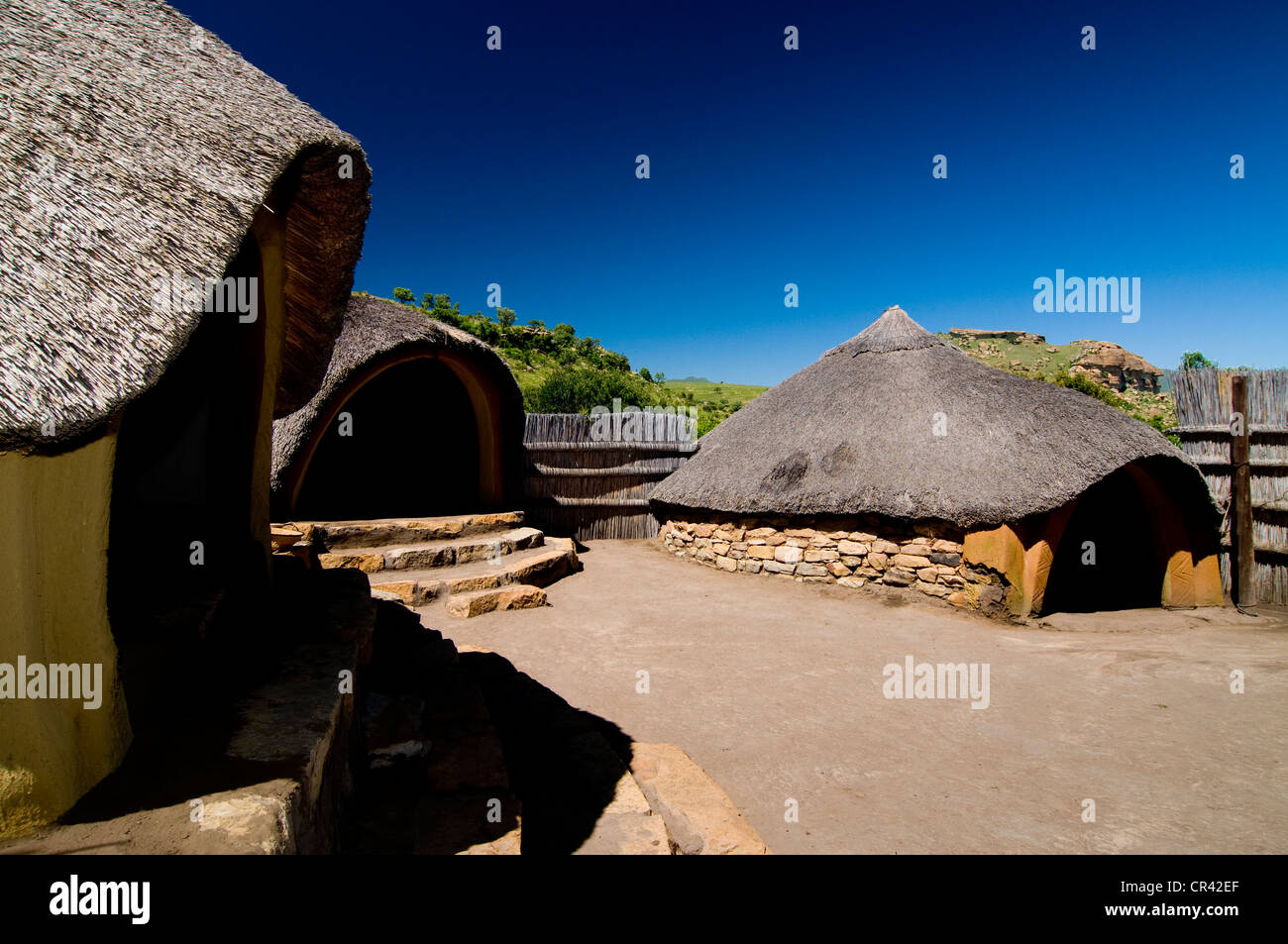 Basotho cultural village hi-res stock photography and images - Alamy