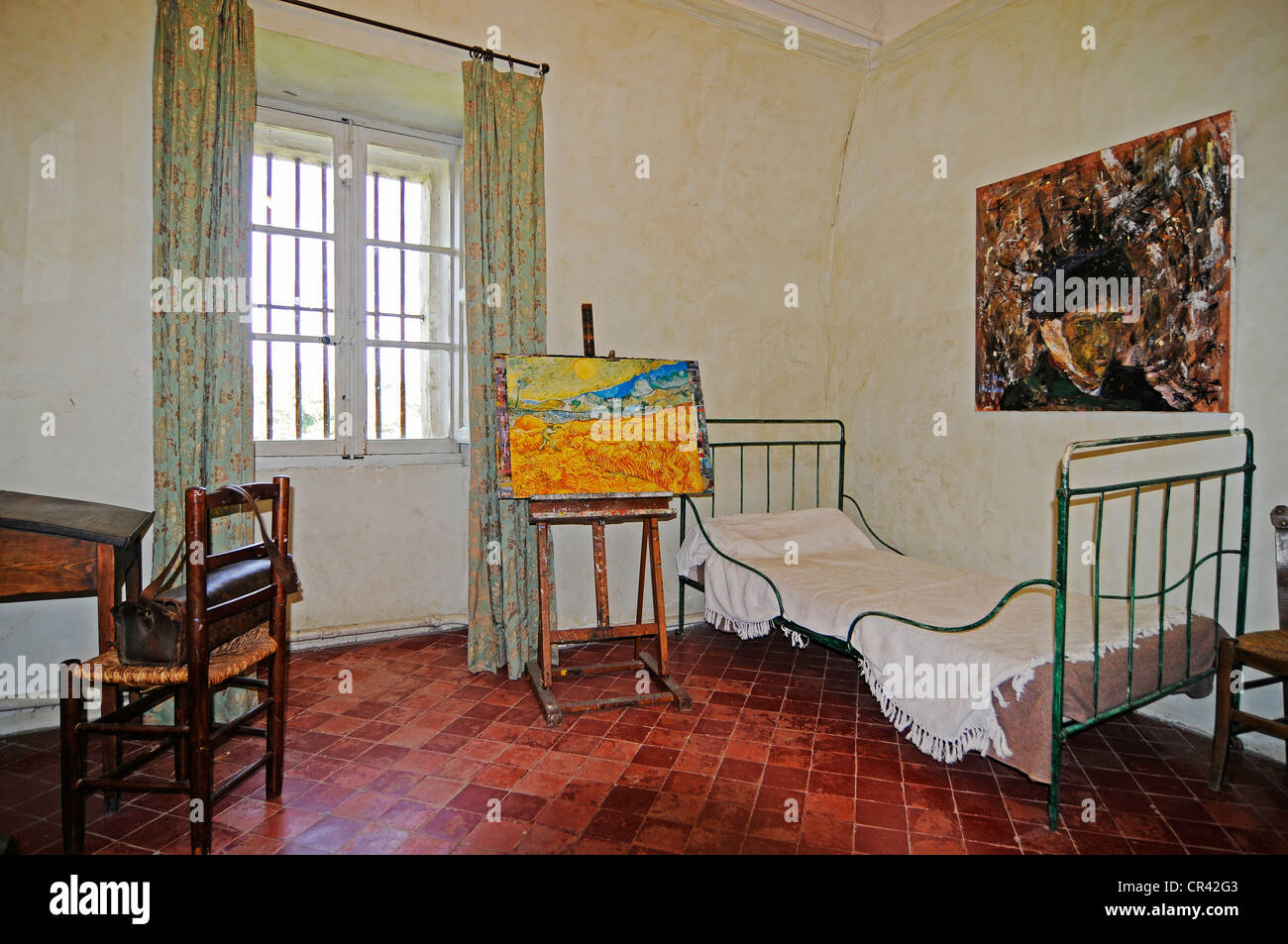 Saint Paul de Mausole monastery, church, mental hospital, patient's ...