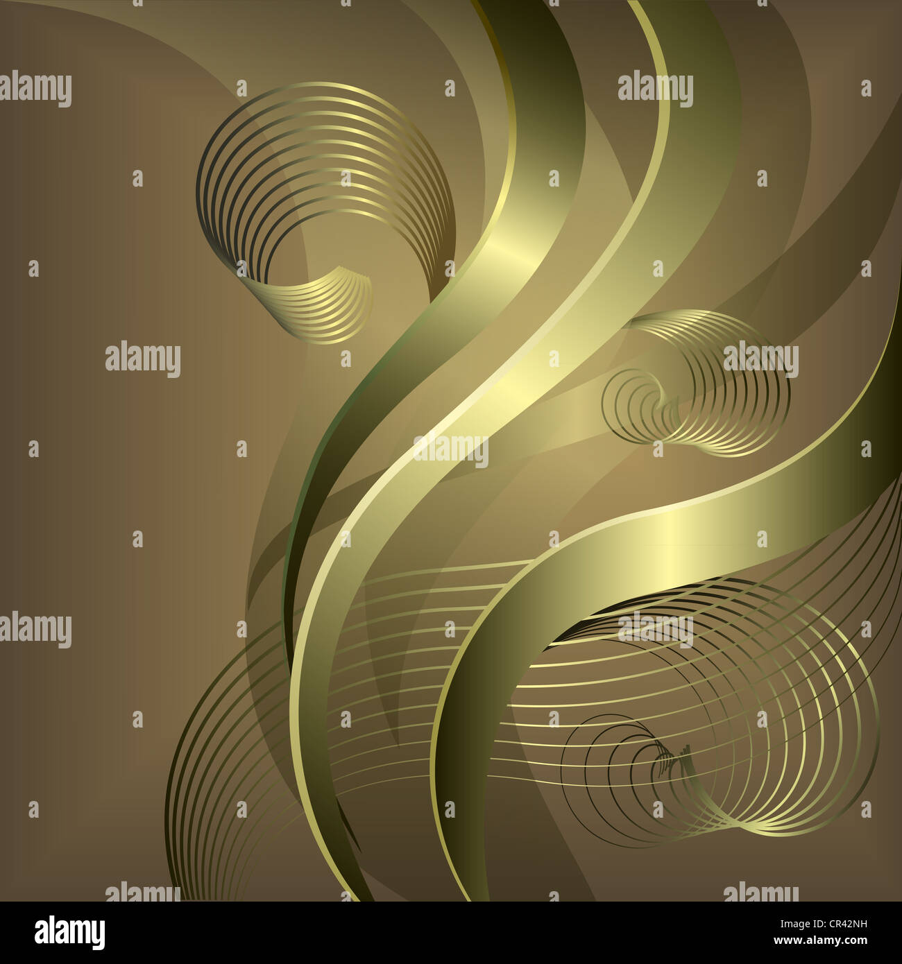 Abstract background with golden lines pattern, graphic style Stock ...
