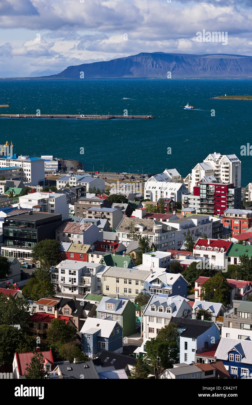 Reykjavik and its bay hi-res stock photography and images - Alamy