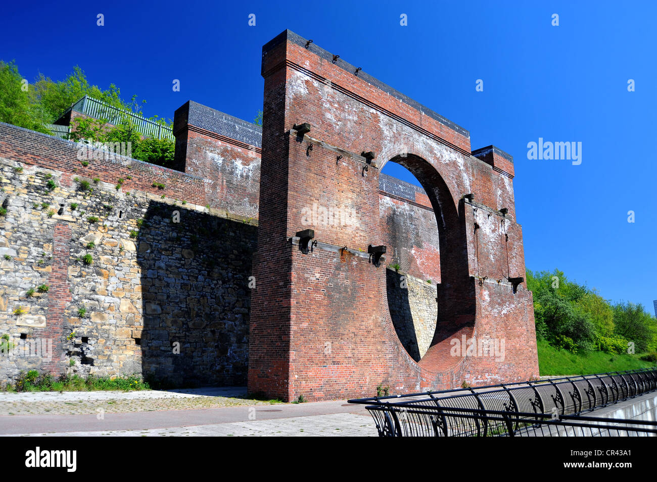 The Wearmouth staiths Stock Photo - Alamy