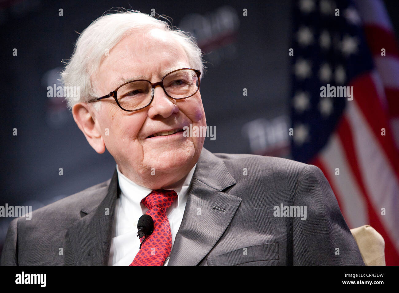 Warren Buffett, CEO of Berkshire Hathaway Stock Photo - Alamy