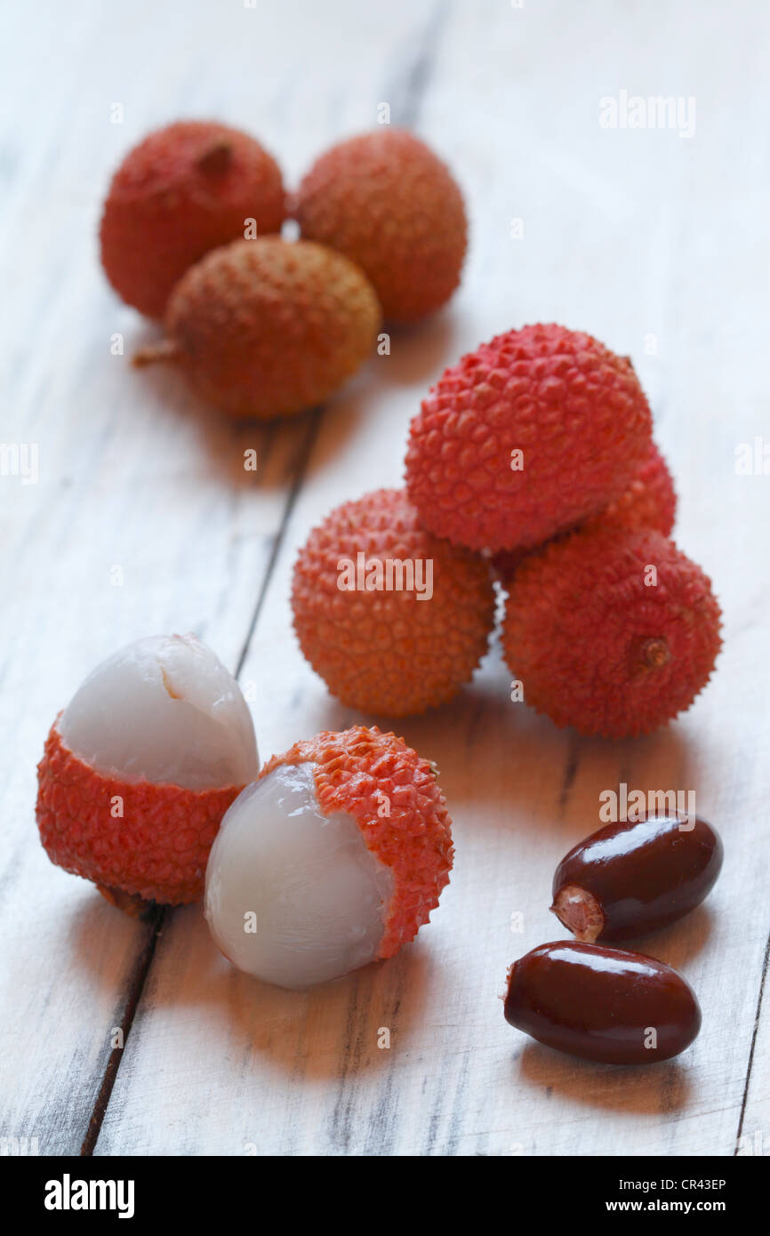 Lychee core hi-res stock photography and images - Alamy