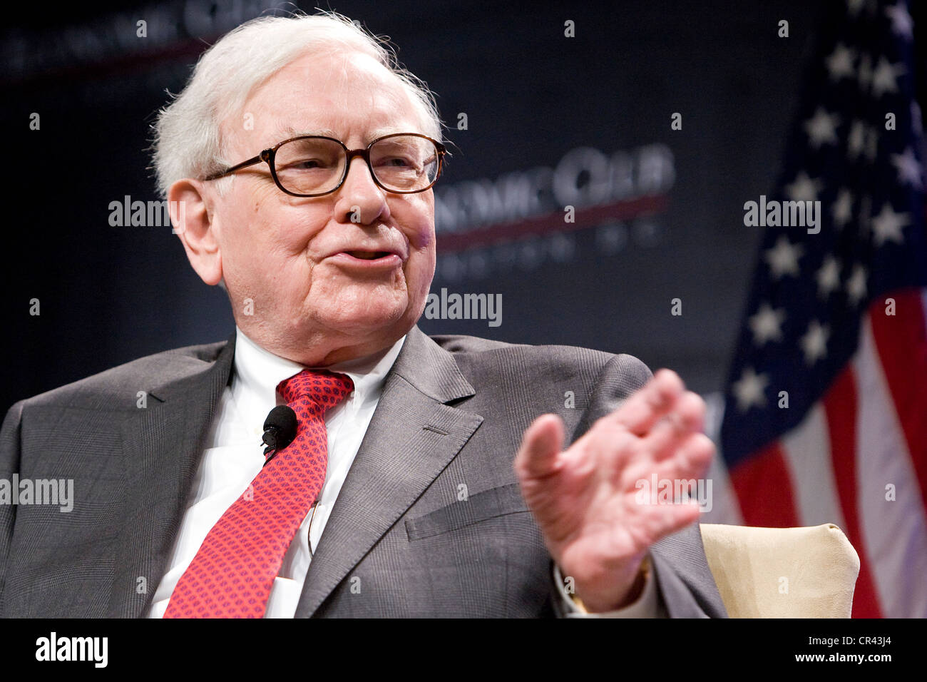 Warren Buffett, CEO of Berkshire Hathaway Stock Photo - Alamy