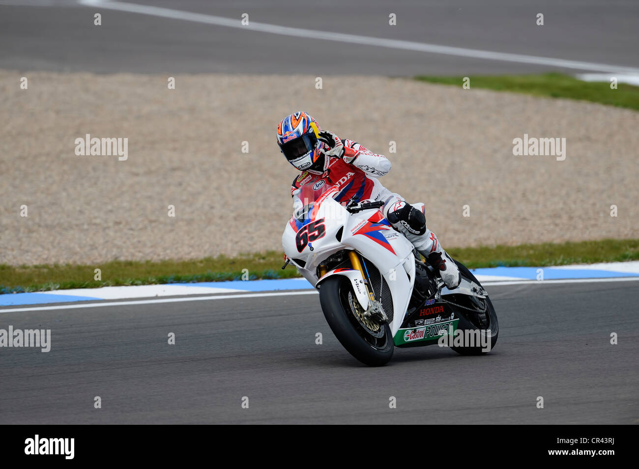 johnny rea on the honda, WSBK 2012 Stock Photo - Alamy