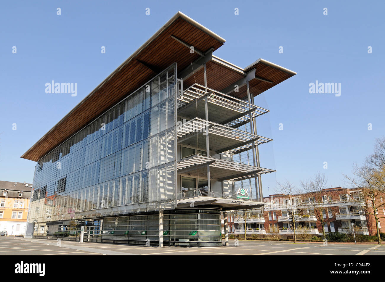 AOK Krankenkasse health insurance company, Gelsenkirchen, Ruhr area ...