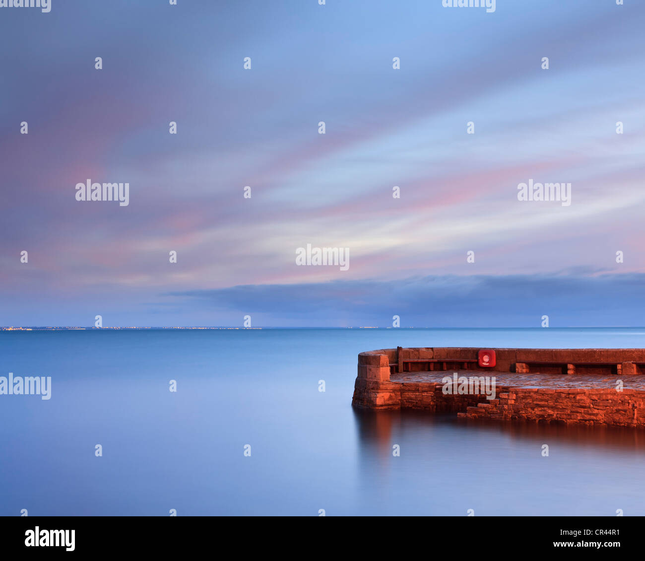 The Old Stone Quay at Swanage, Dorset, UK, at dawn Stock Photo - Alamy