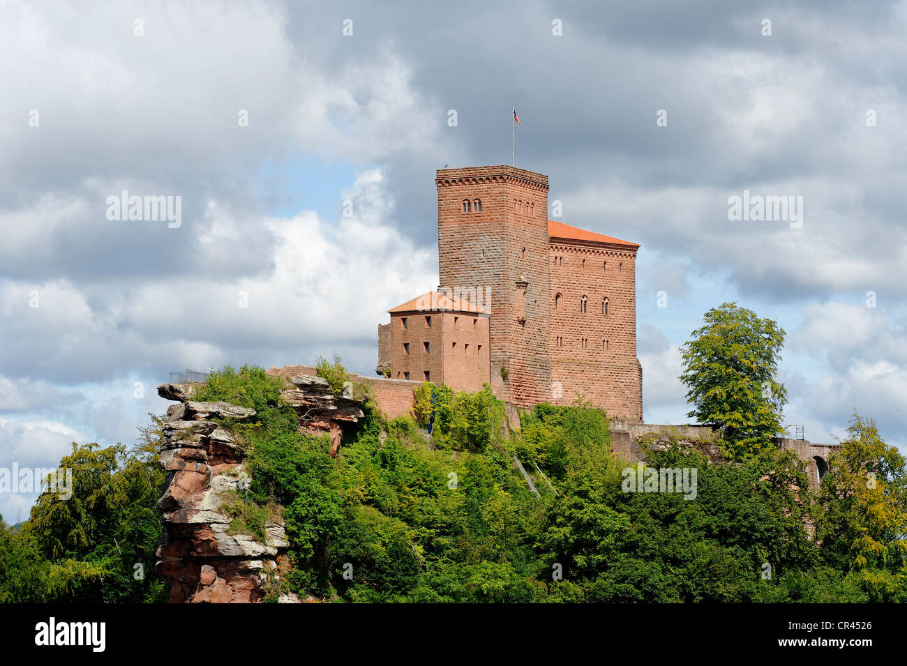 Burg Trifels Castle near Annweiler am Trifels, German Wine Route ...