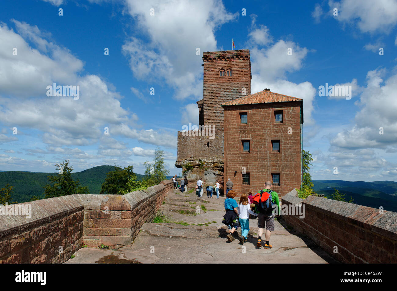 Burg Trifels Castle near Annweiler am Trifels, German Wine Route ...