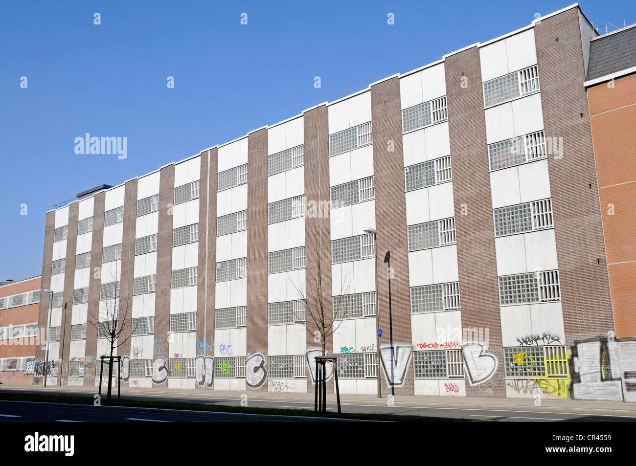 Jail, prison, Dortmund, Ruhrgebiet region, North Rhine-Westphalia ...