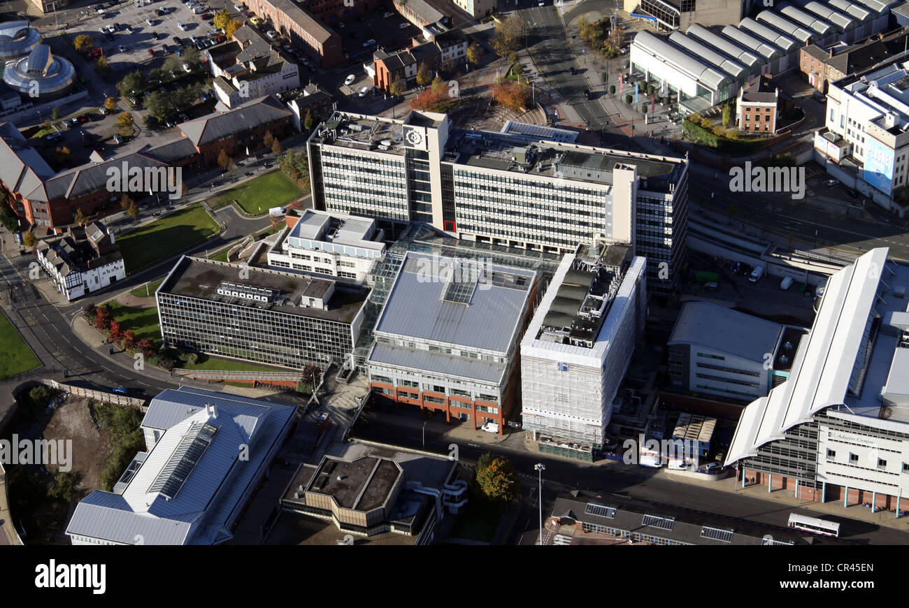 Sheffield hallam university campus building hi-res stock photography ...