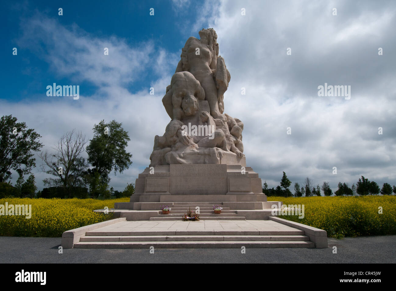 American memorial to the French combatants of the Marne, Meaux, France ...