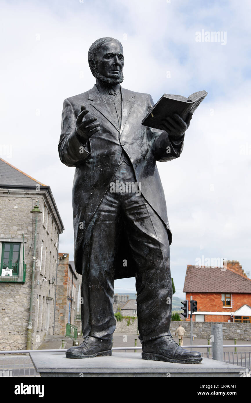Memorial to Michael Hogan, bard singer, 1826-1899, Limerick, Ireland ...