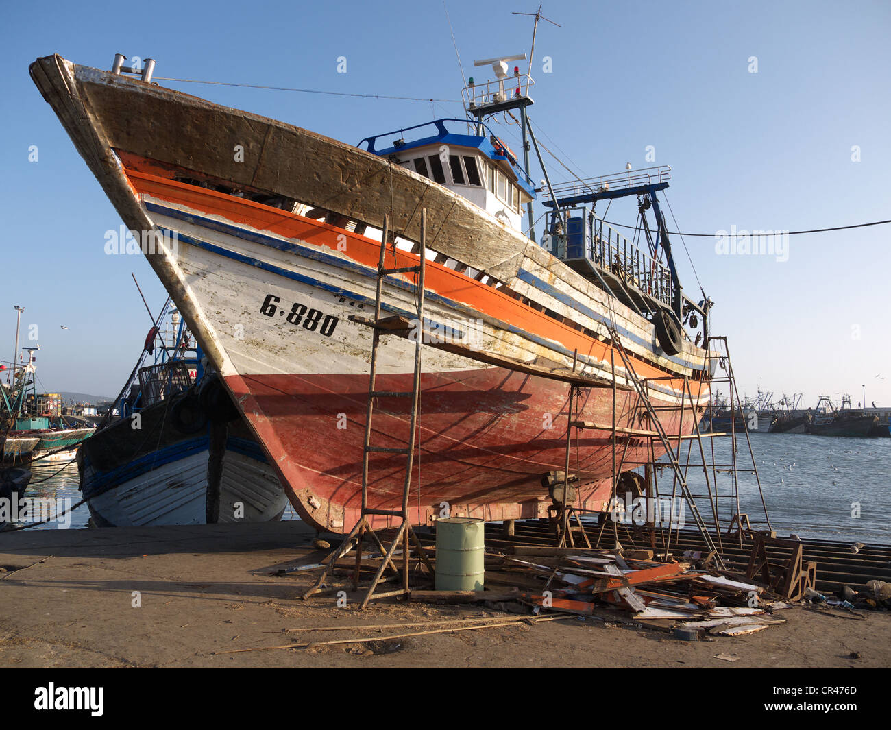 Wooden boat ship shipyard hi-res stock photography and images - Alamy