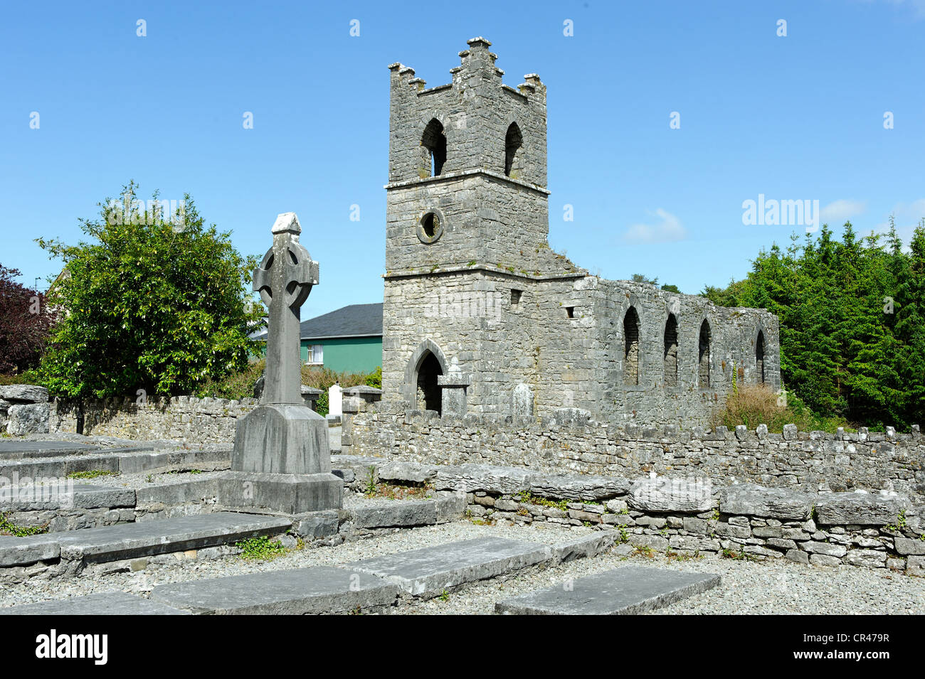 Old Abbey, Cong, County Mayo, Ireland, Europe Stock Photo - Alamy
