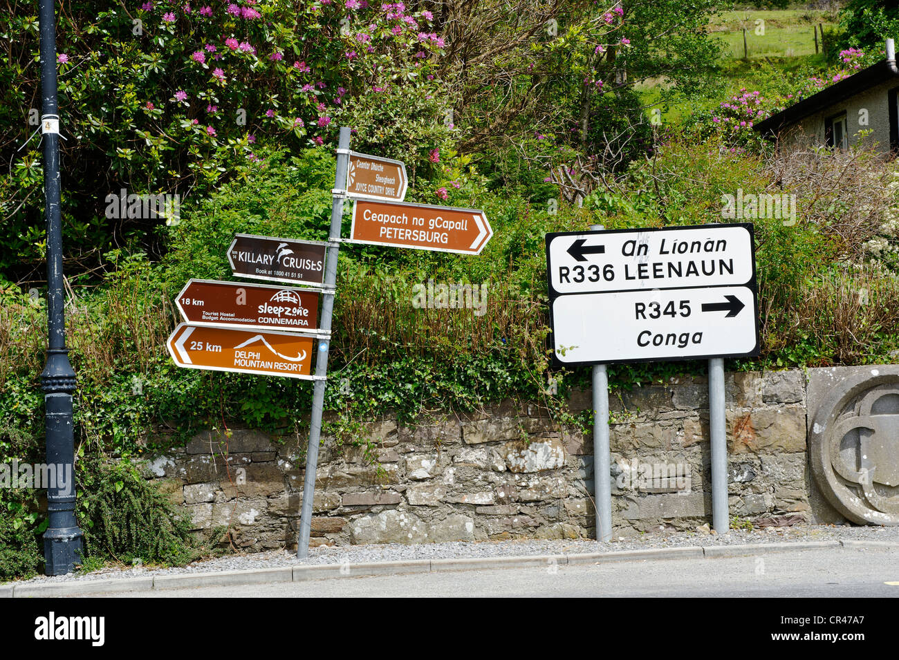 Joyce country between leenane maam hi-res stock photography and images ...