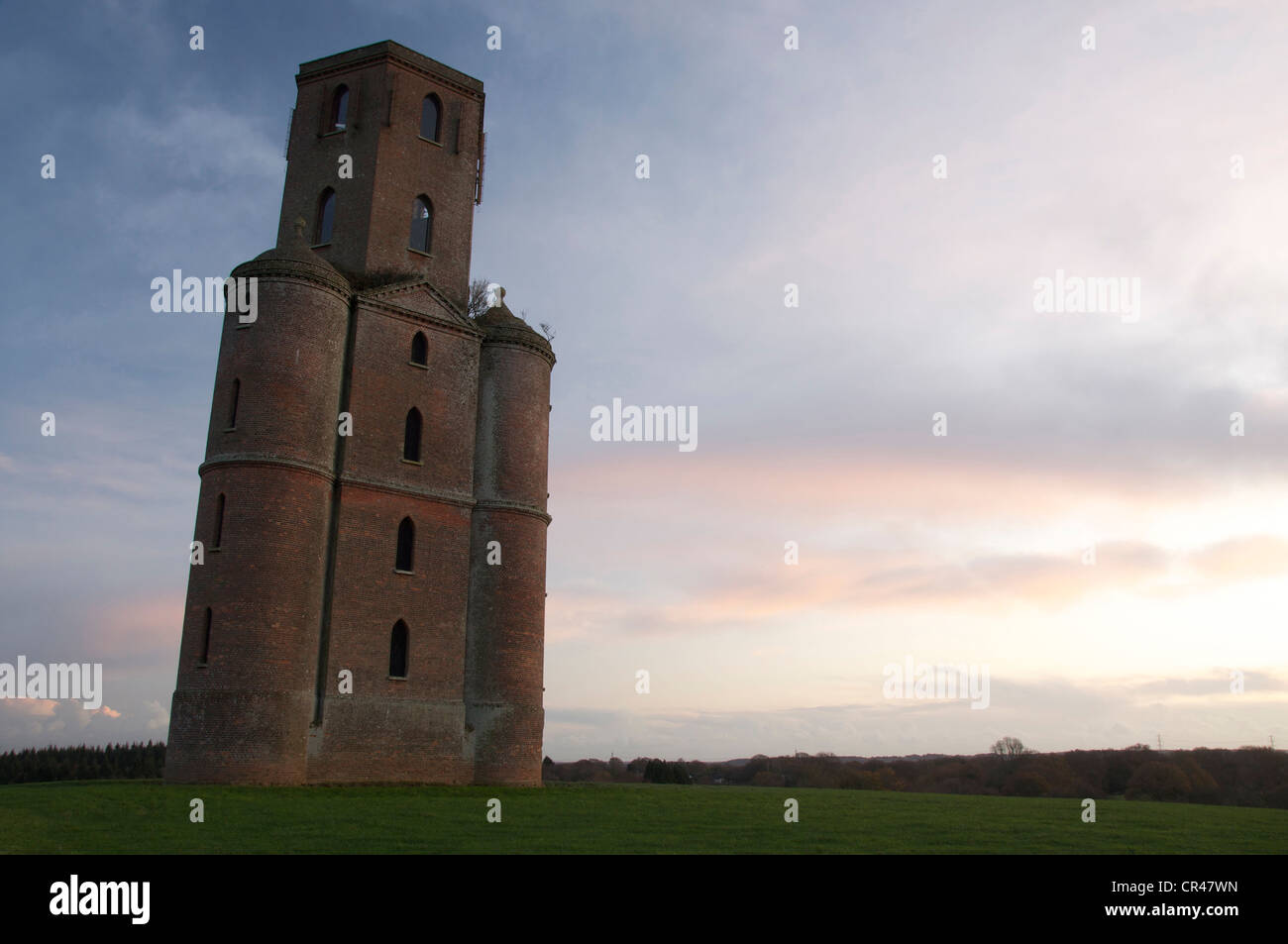 Horton Tower, a gigantic 18th century folly, dominates the surrounding ...