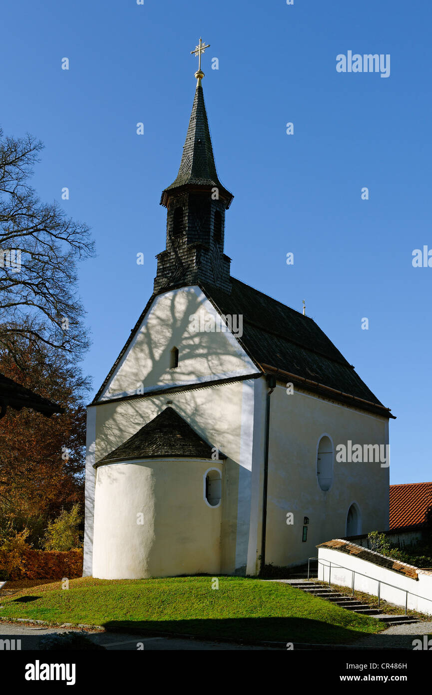 Daughter church of St Johann Baptist, Berg, Upper Bavaria, Germany ...