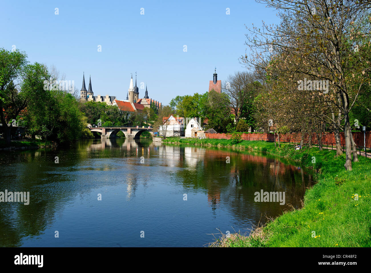Saale River Saxony Anhalt Germany High Resolution Stock Photography and ...