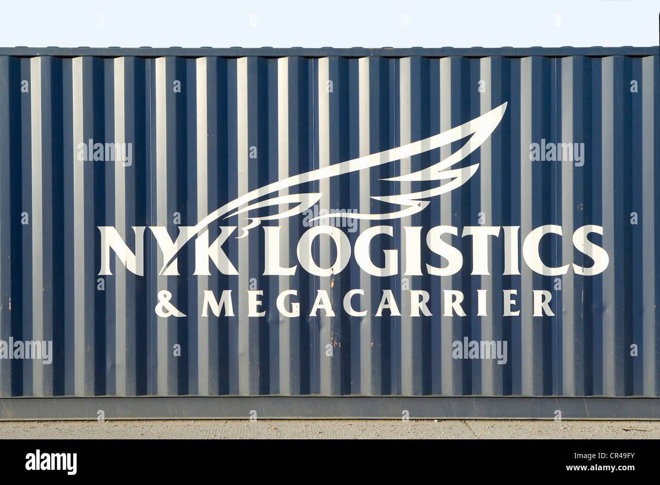 Nyk Logistics container Stock Photo - Alamy