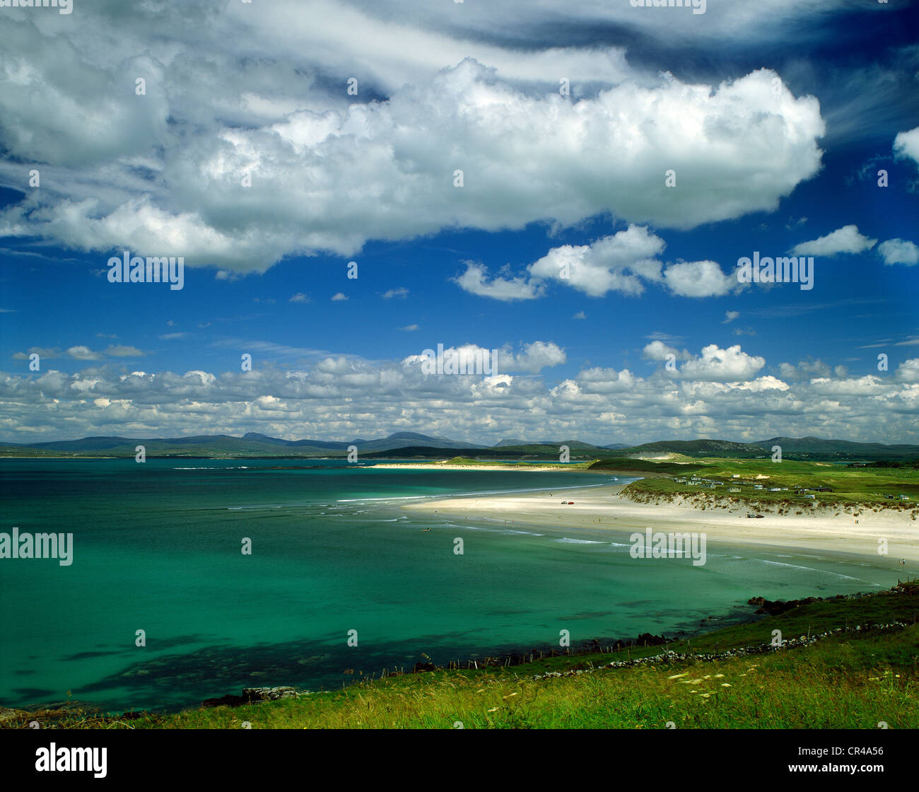 Narin Strand beach near Narin, County Donegal, Republic of Ireland ...