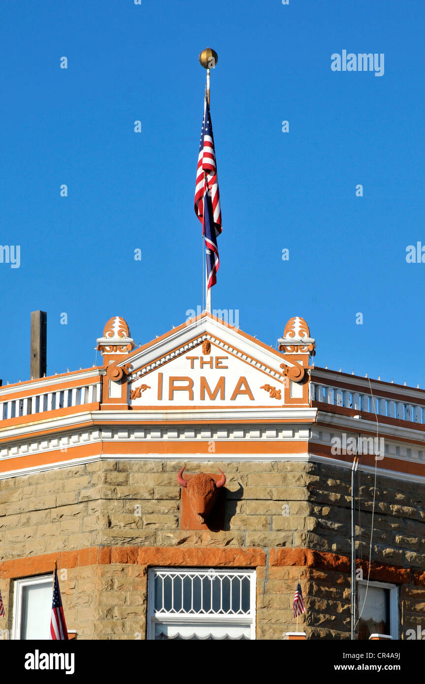 Irma Hotel Restaurant Cody Wyoming WY Buffalo Bill Wild West Historic ...