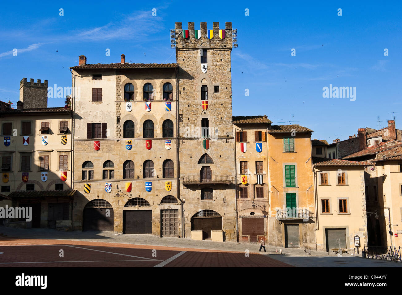 Arezzo piazza hi-res stock photography and images - Alamy