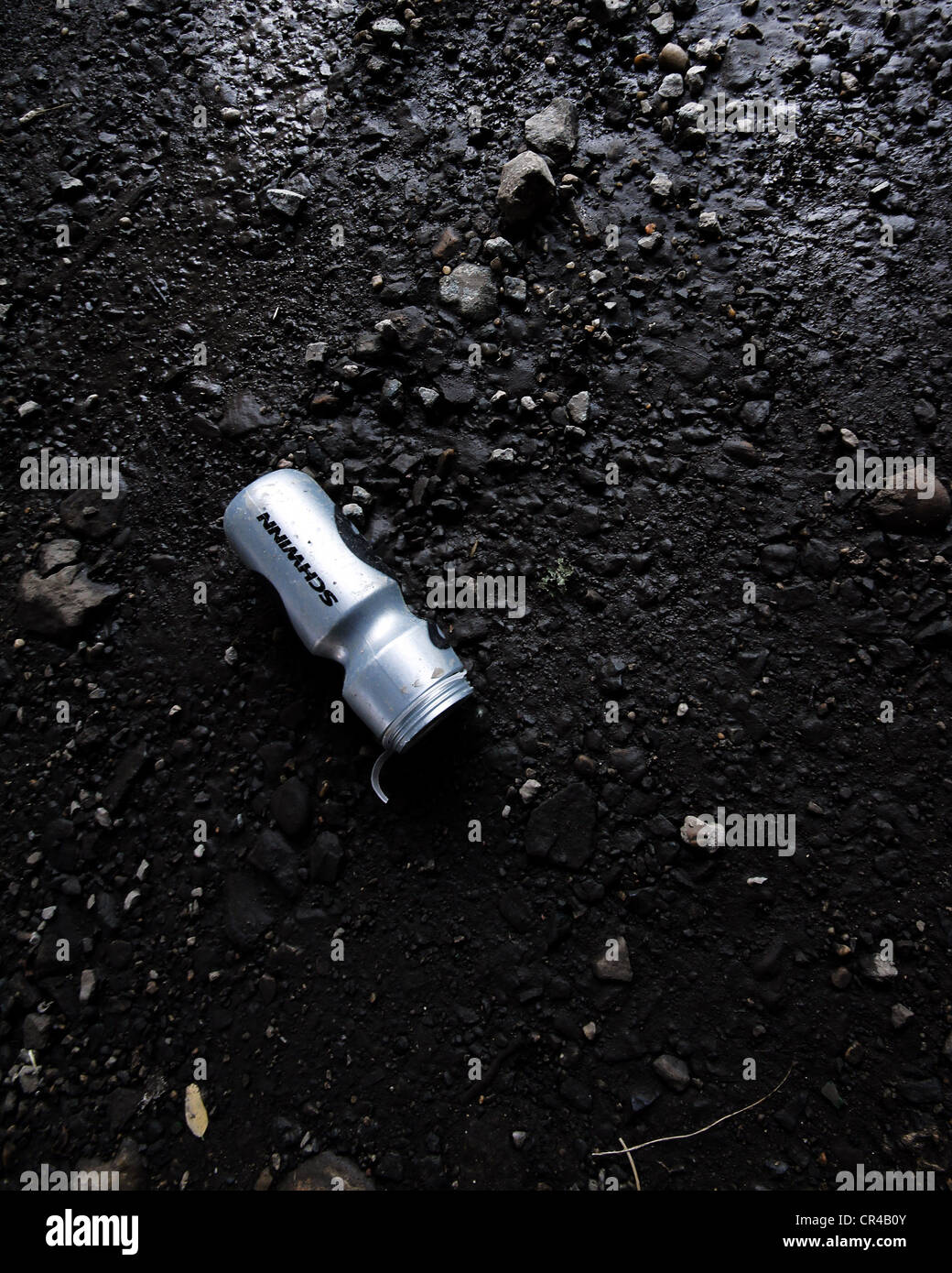 Lost, water bottle Stock Photo - Alamy